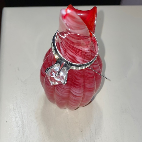 Ajc | Jewelry | Vintage Signed Ajc Diamond Ring Brooch Pin | Poshmark